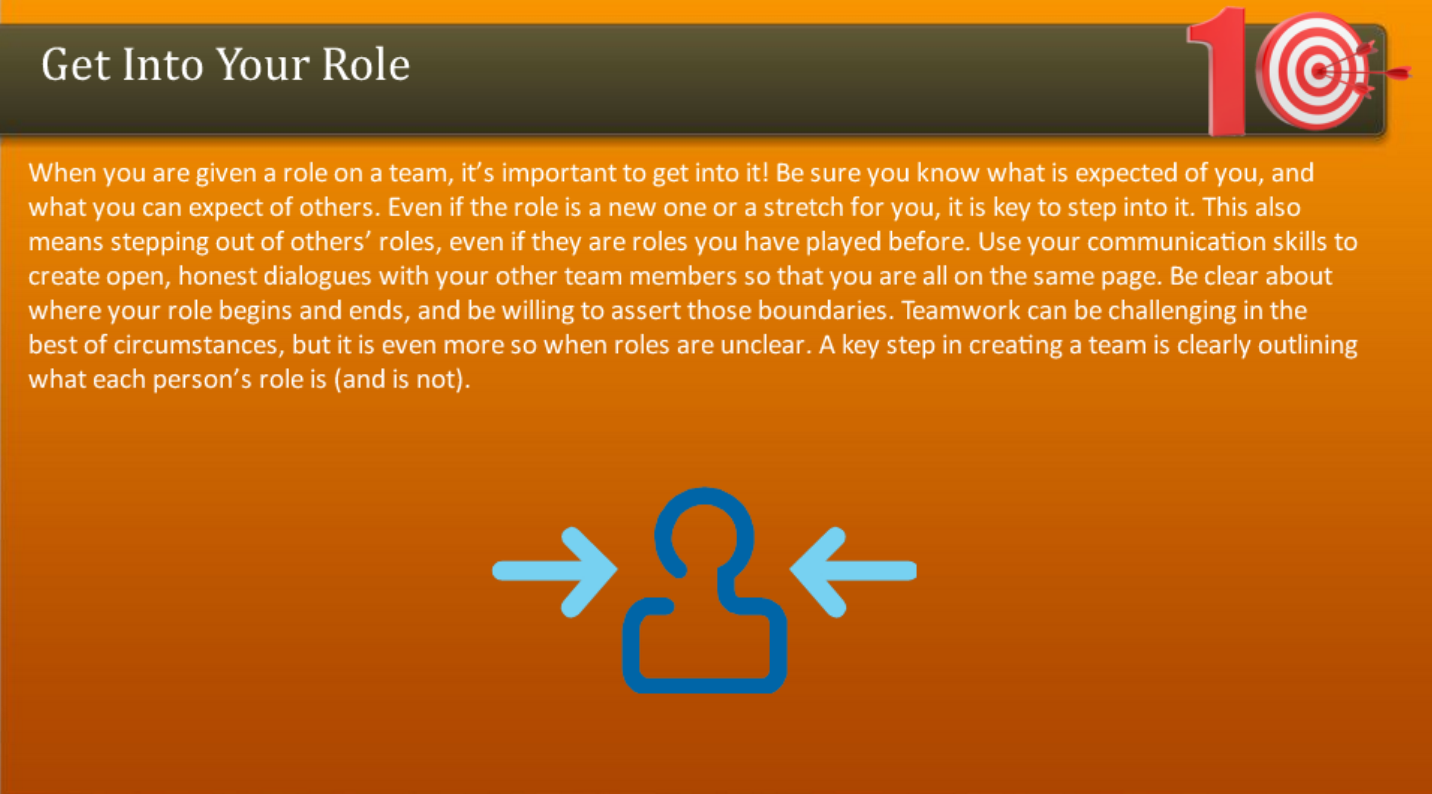 Get Into Your Role - FreshSkills