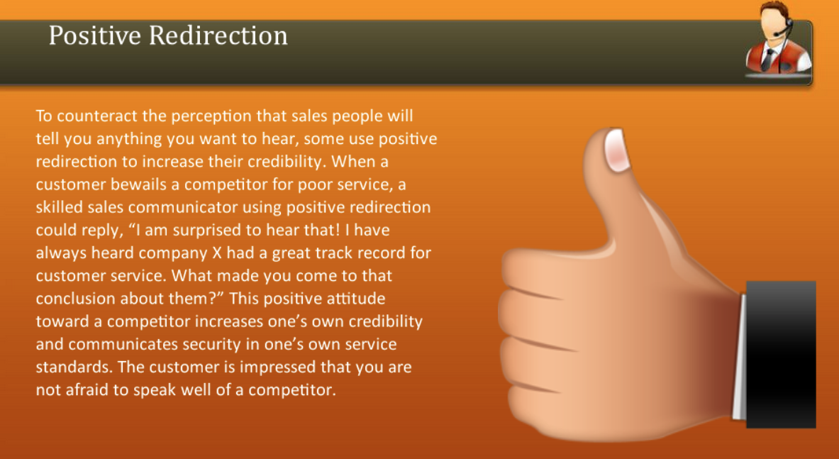 Positive Redirection - FreshSkills