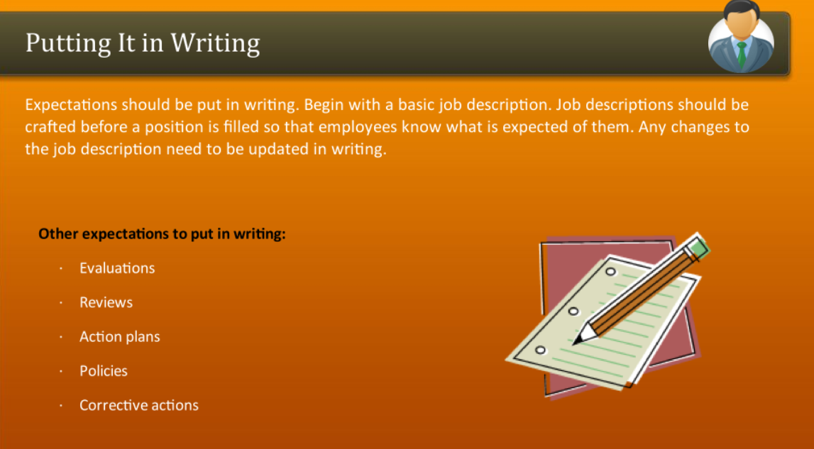 Putting It in Writing - FreshSkills