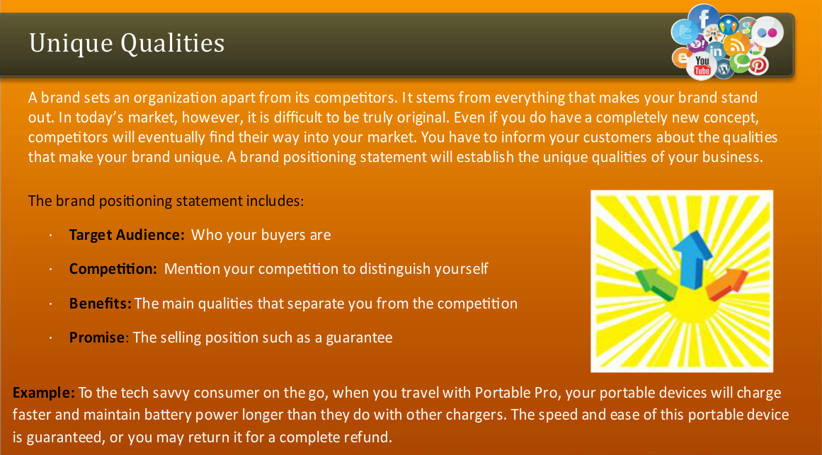 Unique Qualities - FreshSkills