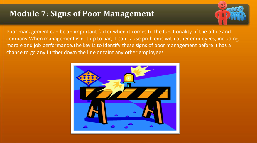 Signs of Poor Management - FreshSkills