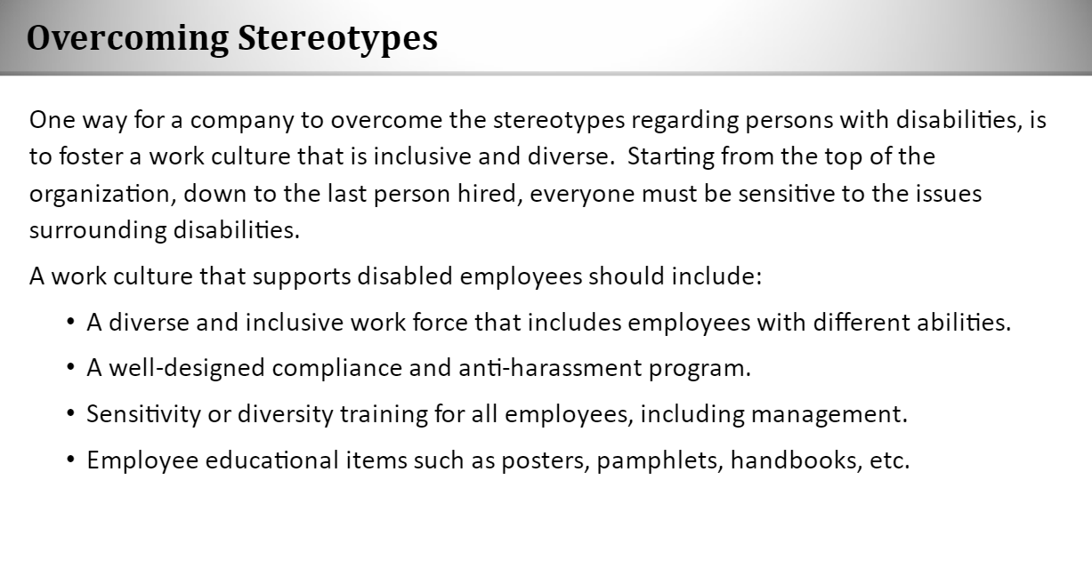 Overcoming Stereotypes - FreshSkills