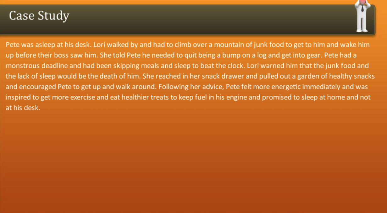 Case study: Module 3 - Stress Management - FreshSkills