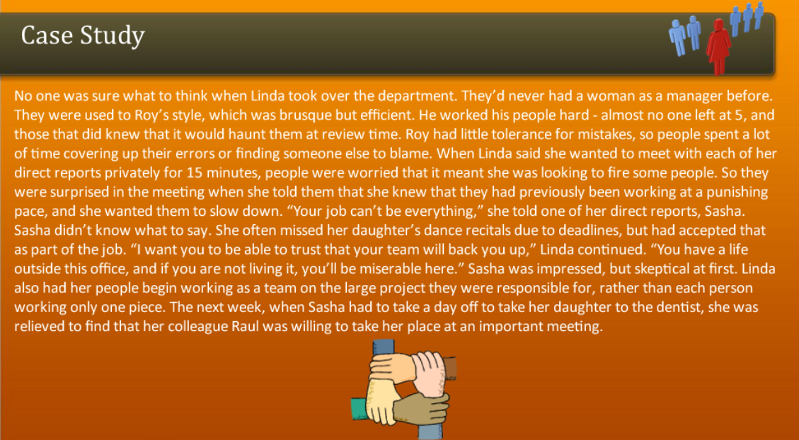 Case Study: Module 5 - Women in Leadership - FreshSkills