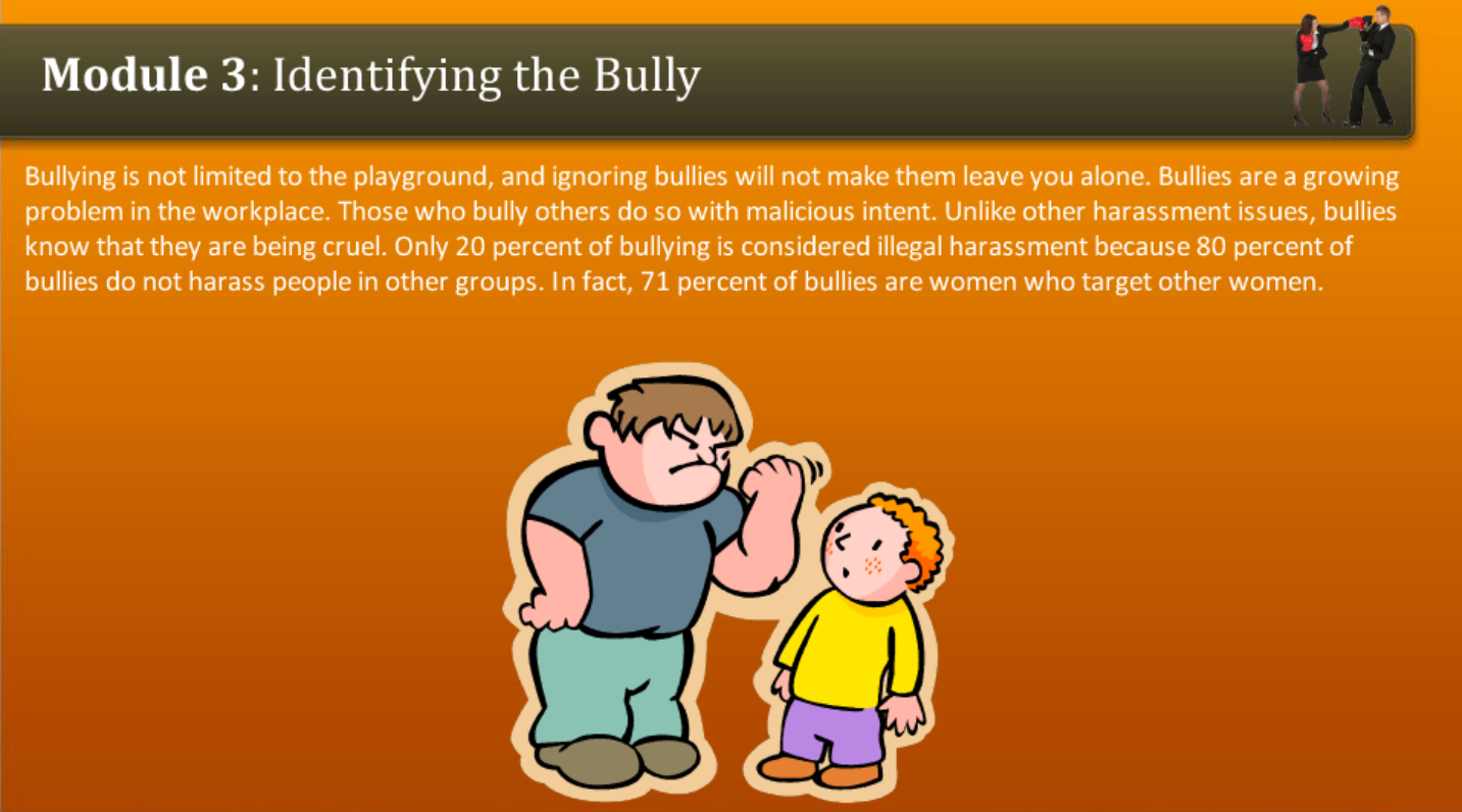 Identifying the Bully - FreshSkills